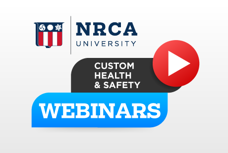 Custom Health and Safety Training Webinars - NRCA